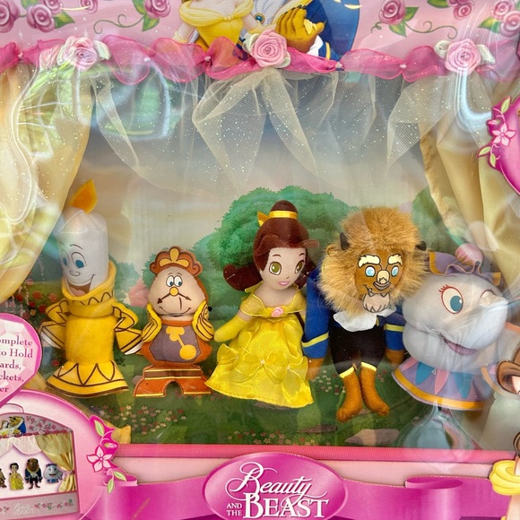 Disney | Toys | Nib Disney Princess Beauty And The Beast Puppet Theater ...